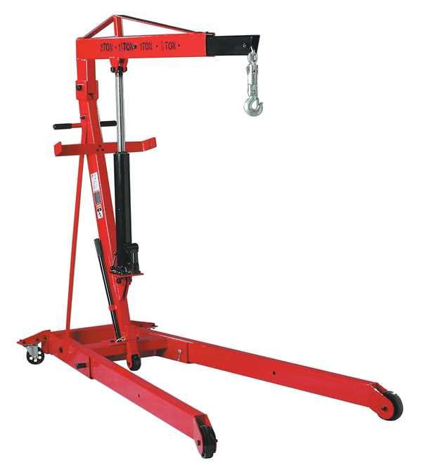 ATD-7485 - 2 Ton Heavy-Duty Hydraulic Folding Engine Crane - ATD Tools ...